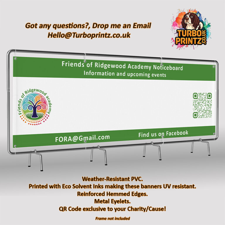 Noticeboard Banner – Design 2 - Turbo Printz